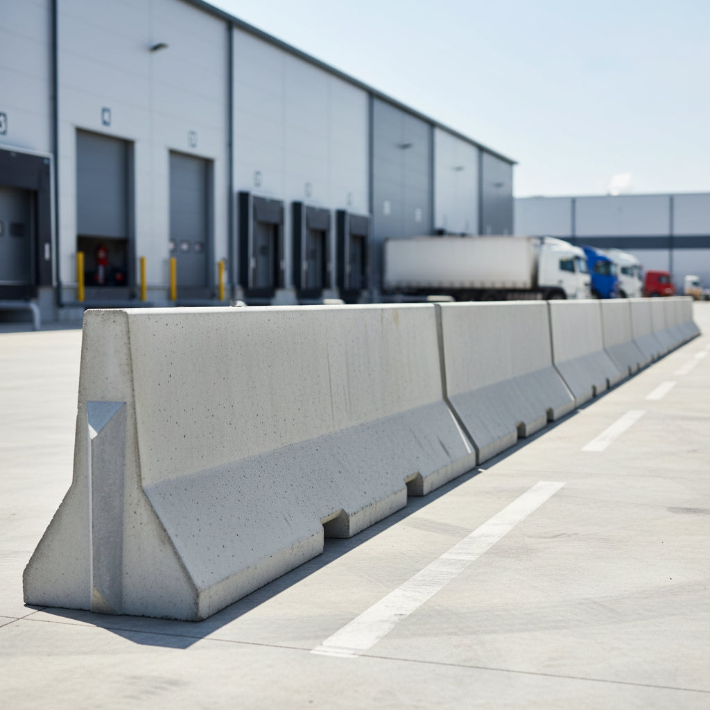 Concrete Barriers & Blocks - Concrete Road Security Barriers – Street ...