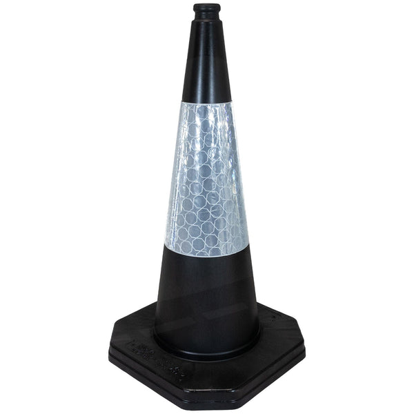 750mm Black Traffic Cones | UK's No.1 Street Cone Supplier | SSUK