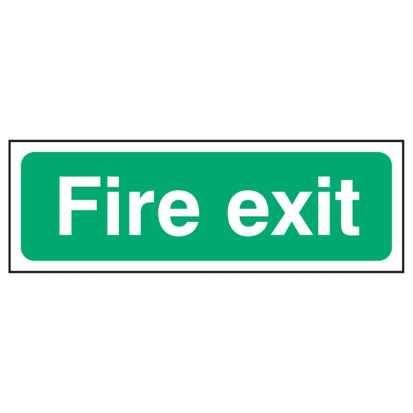 Safe Condition Fire Safety Signs - Fire Exit(3 Sizes)