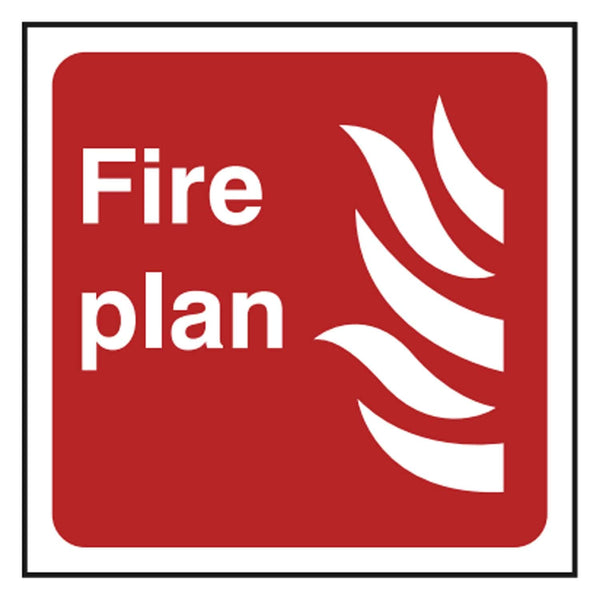 Fire Equipment Safety Signs - Fire Plan