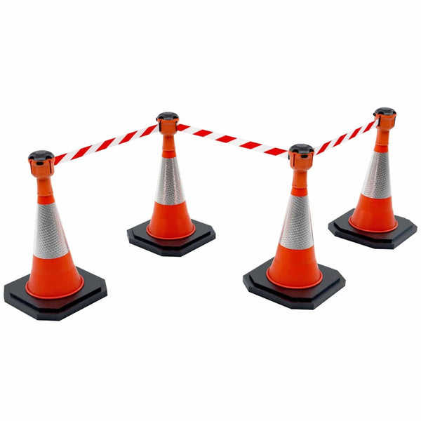 Skipper™ Standard Cone Retractable Barrier Kit