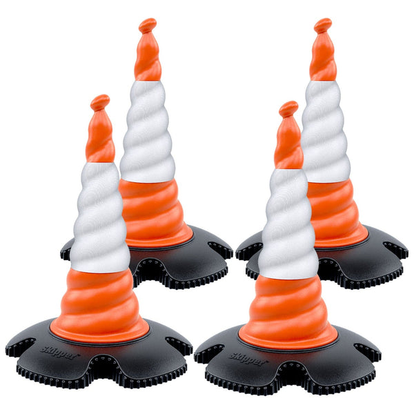 Pack of 4 Skipper™ Traffic Cones - 750mm