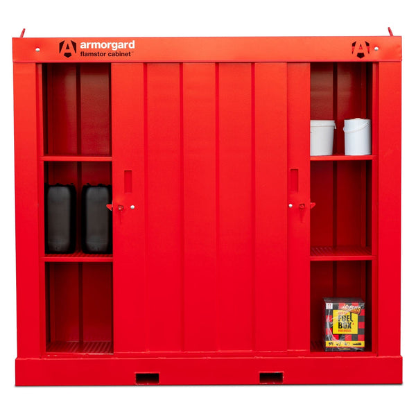 Armorgard FlamStor Hazardous Storage Cabinet - 2500mm x 750mm x 2300mm