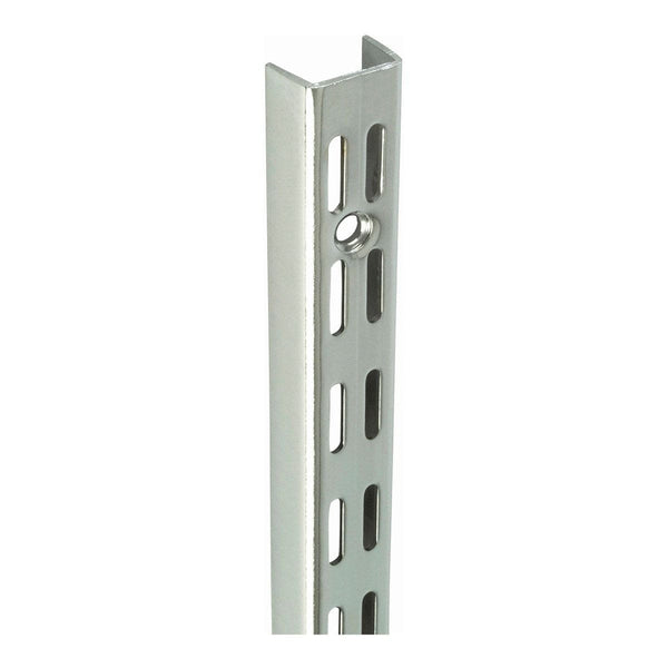 Chrome Twin Slot Uprights for Versatile Shelving Solutions | SSUK