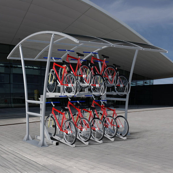 Double Stack Cycle Rack | Street Solutions UK