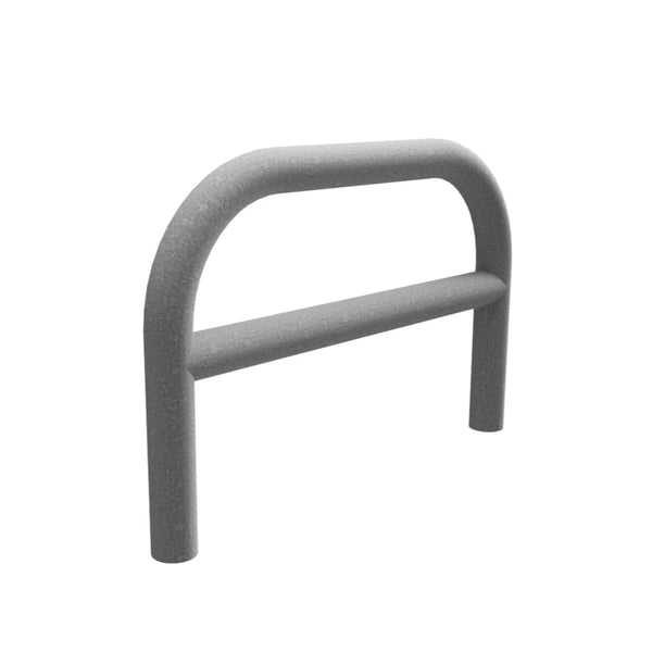 Galvanised Steel Hoop Perimeter Barrier with Horizontal Rail