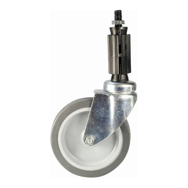 Premium Black Light Duty Wheels: 25mm Square Tube | Street Solutions