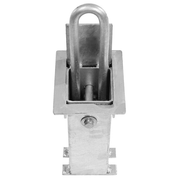 Motorcycle Security Locking Loop - Concrete In