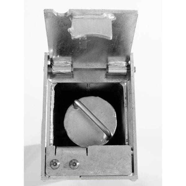 Secure Parking: Retractable Telescopic Round Post 745mm | SSUK