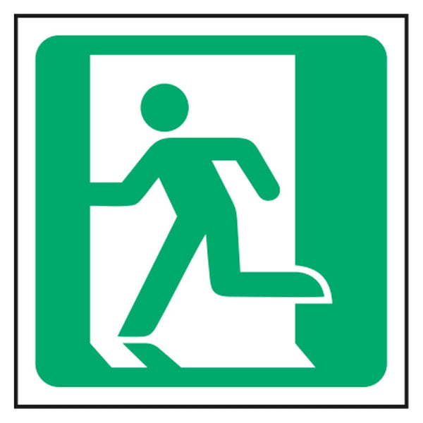 Safe Condition Fire Safety Signs - Running Man Left | SSUK