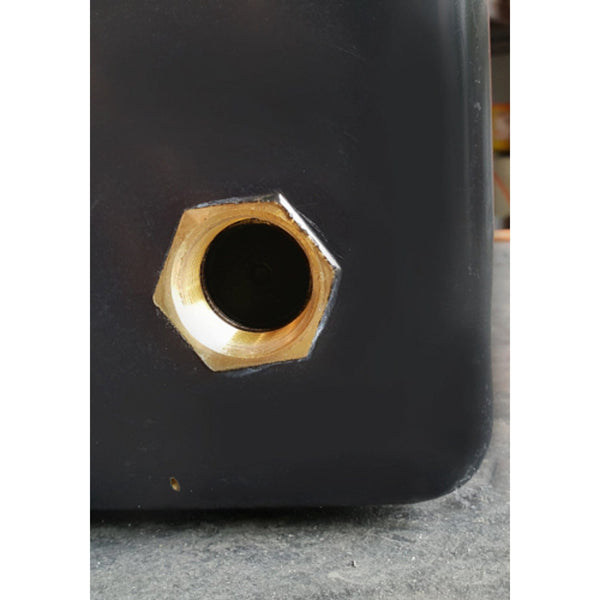 Tall Rectangular 500L Baffled Water/Storage Tank - V3 Black | SSUK