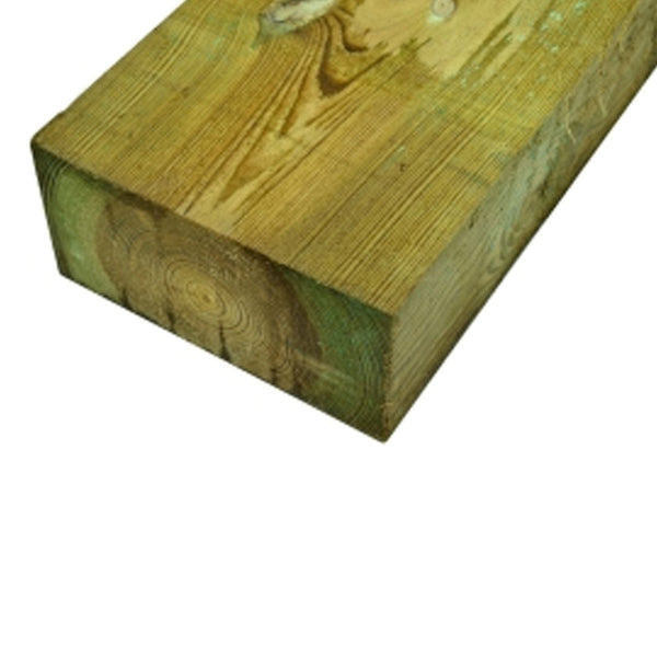 Green Timber Sleepers - 200mm x 100mm x 2400mm - Treated and Certified