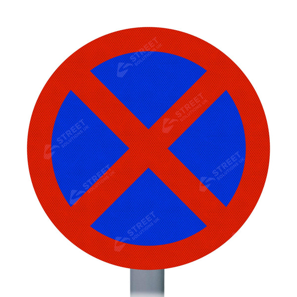 642 Stopping Prohibited Sign | Post & Wall Mounted