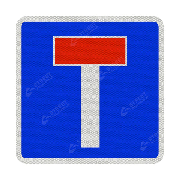 816 No Through Road For Vehicular Traffic Sign | Post & Wall Mounted