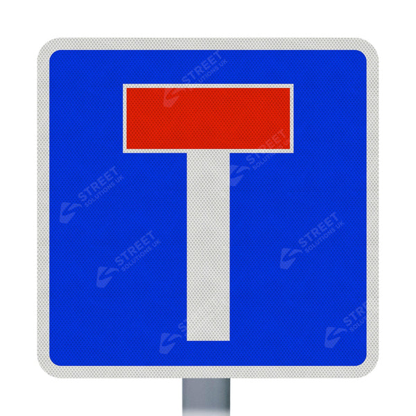 816 No Through Road For Vehicular Traffic Sign | Post & Wall Mounted