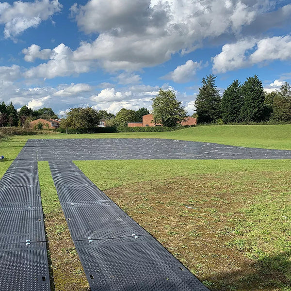 EuroTrak HD Heavy Duty Access Mat - Half Size- 2.4m x 0.6m x 15mm