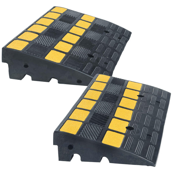 Heavy Duty Kerb Ramp 150mm Yellow and Black