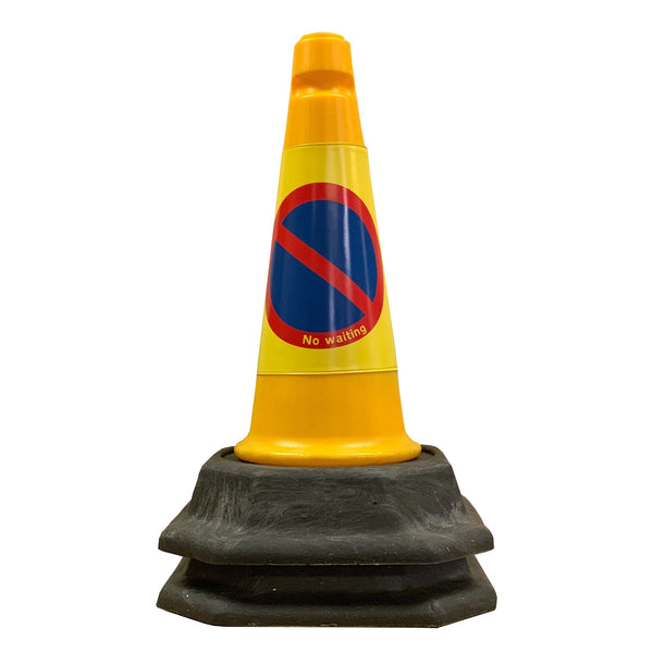 500mm "No Waiting" Traffic Cones | UK's No.1 Supplier | SSUK
