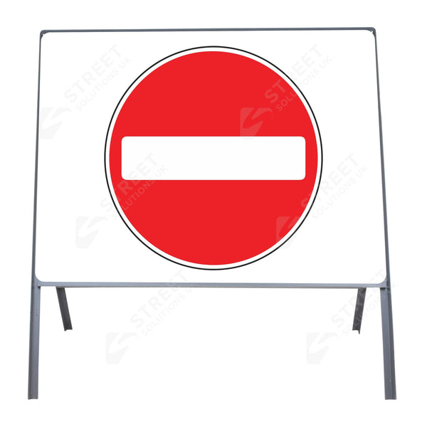 No Entry Sign Face - 750mm