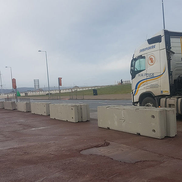Temporary Vertical Concrete Barrier