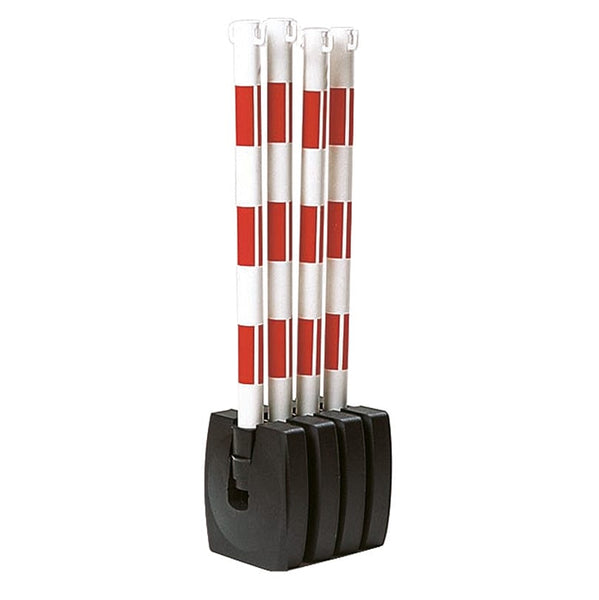 Plastic Chain Post with Folding Base Kit - 10 Metre Chain